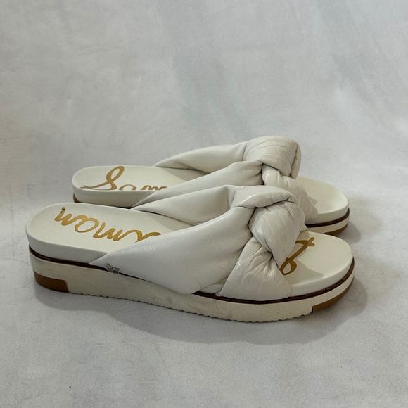 Sam Edelman | Shoes | Sam Edelman Agatha Sport Sandal White Knot Front ...